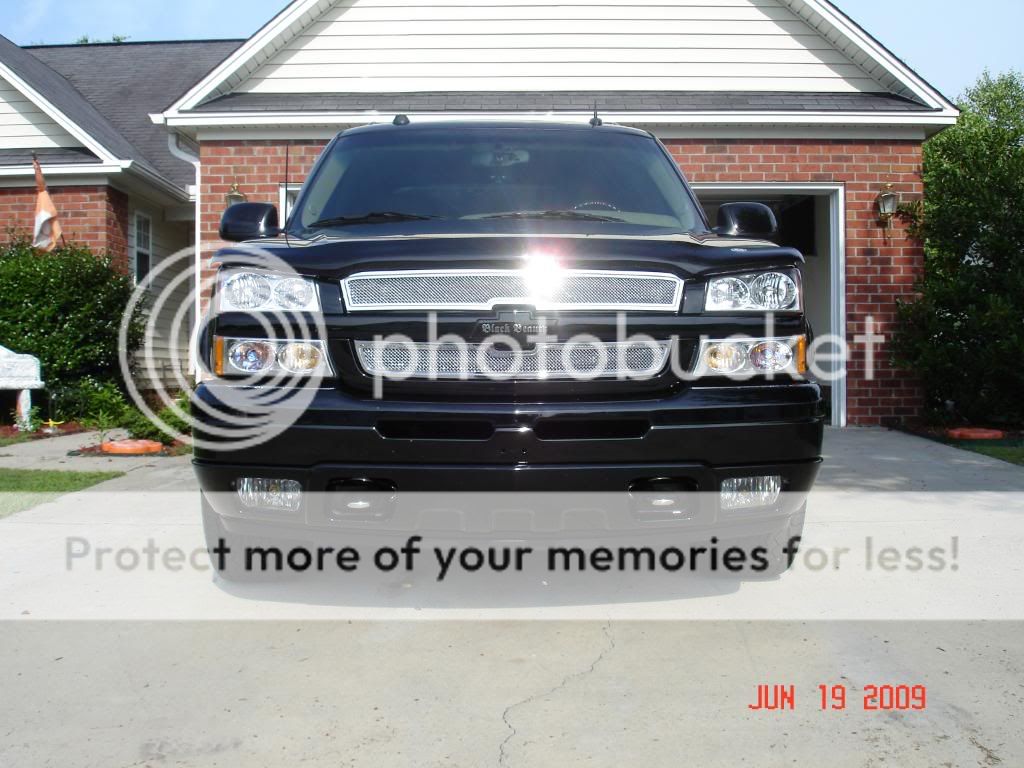 BlackBeauty's new Grill...... | Chevy Avalanche Fan Club of North America