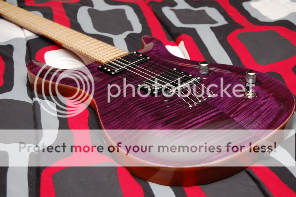 FS/FT Carvin CT6 Purple Flame w/Maple... One of the best Carvins I have ...