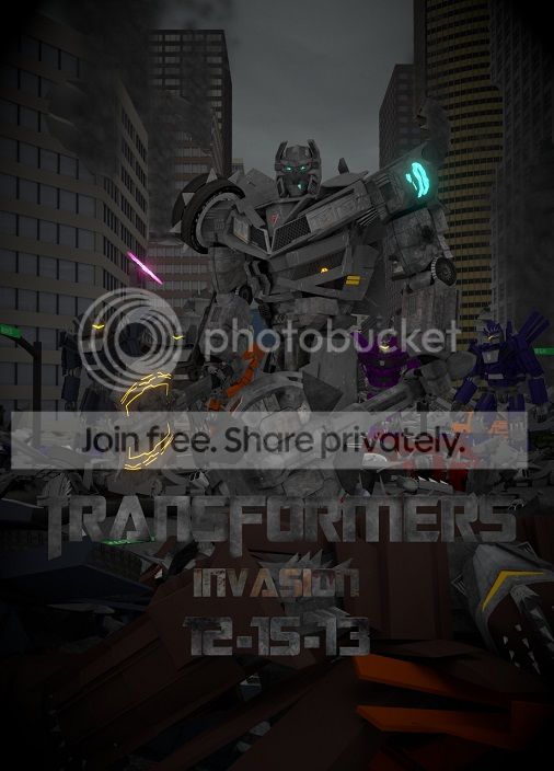 3D Artwork: - Transformers Invasion short | TFW2005 - The 2005 Boards