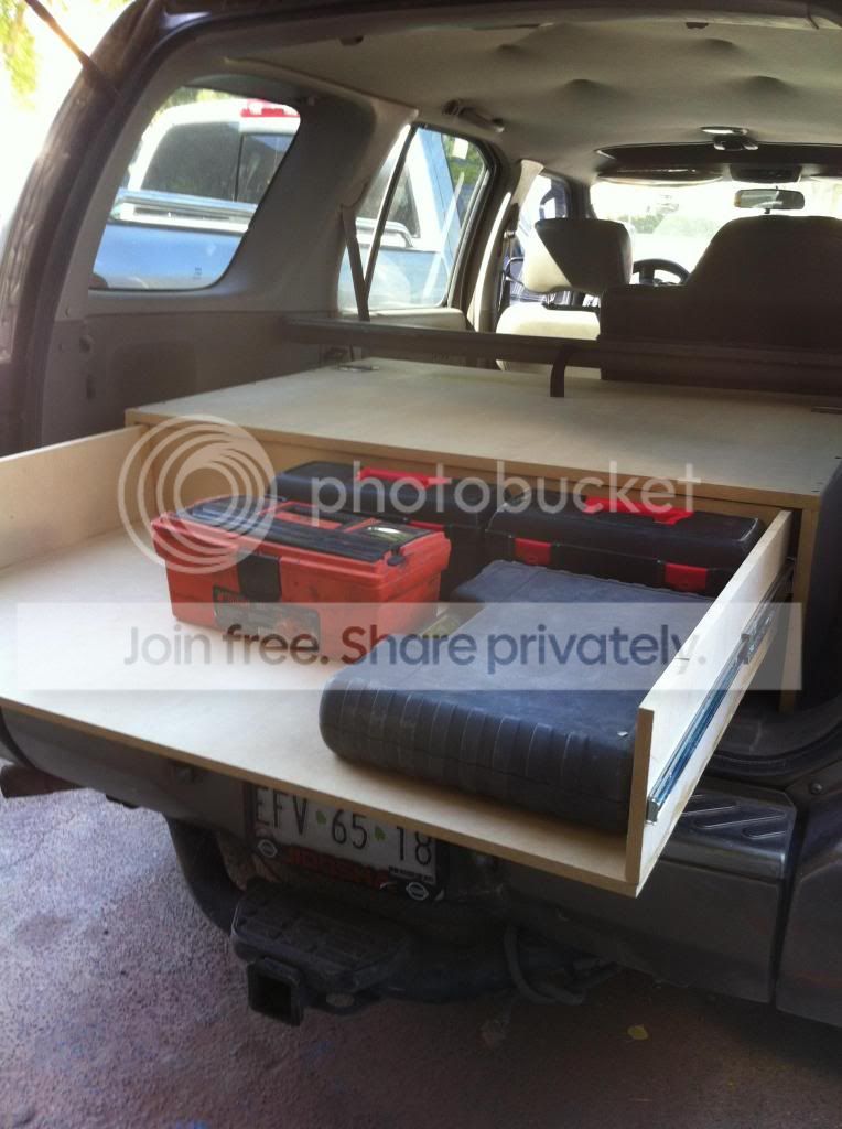 storage drawer / sleeping platform | Nissan XTerra Forum