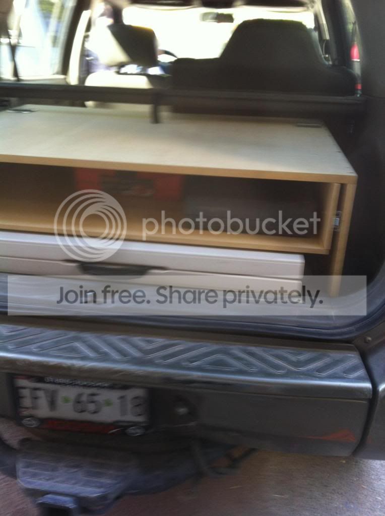 storage drawer / sleeping platform | Nissan XTerra Forum