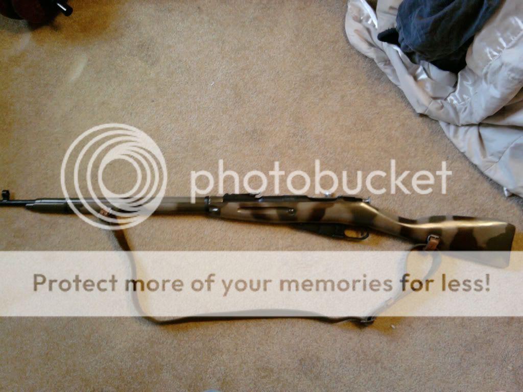 Has anyone painted their mosin nagant camo? (FLAME ON) Update: I ...